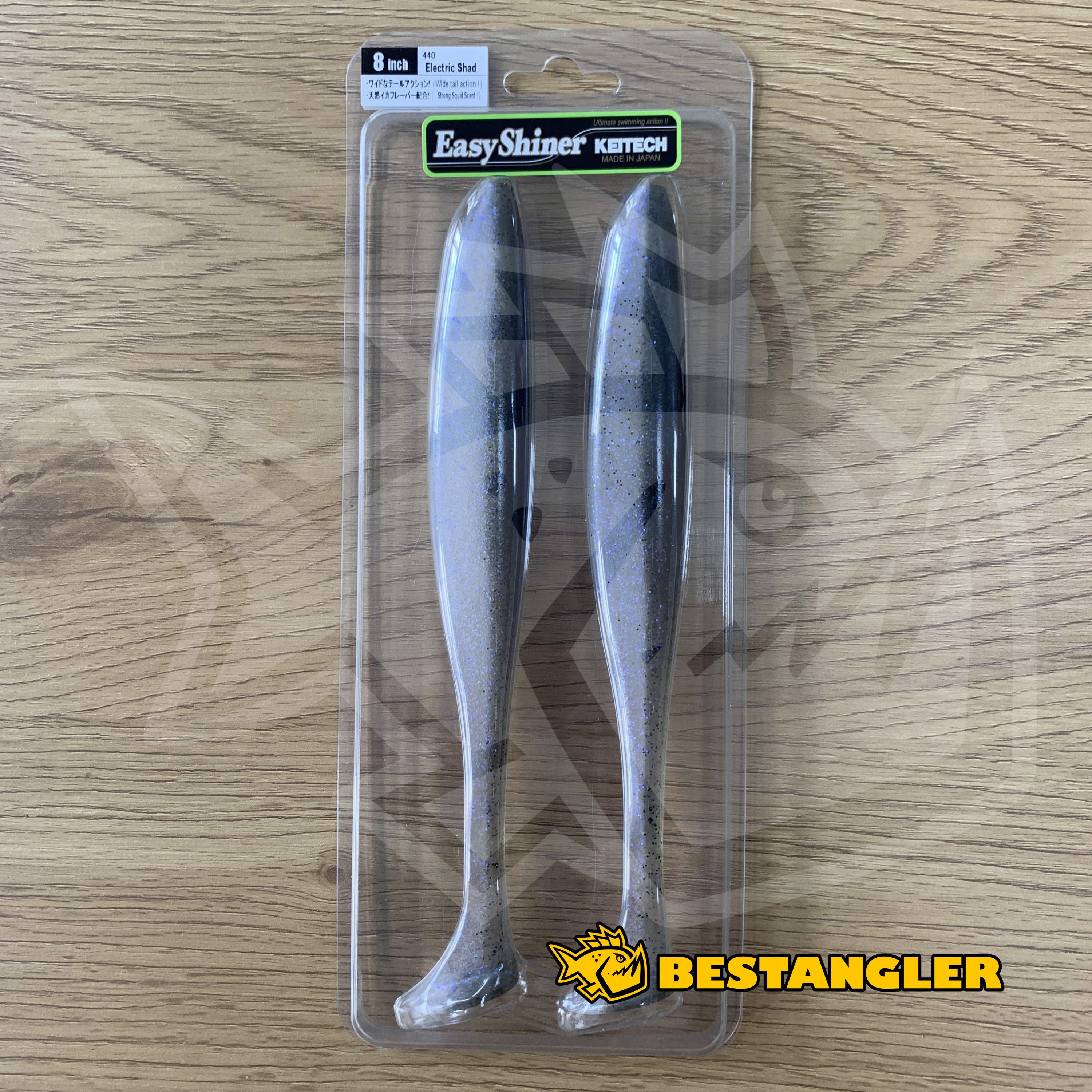 Keitech Easy Shiner 8" Electric Shad | BESTANGLER.cz